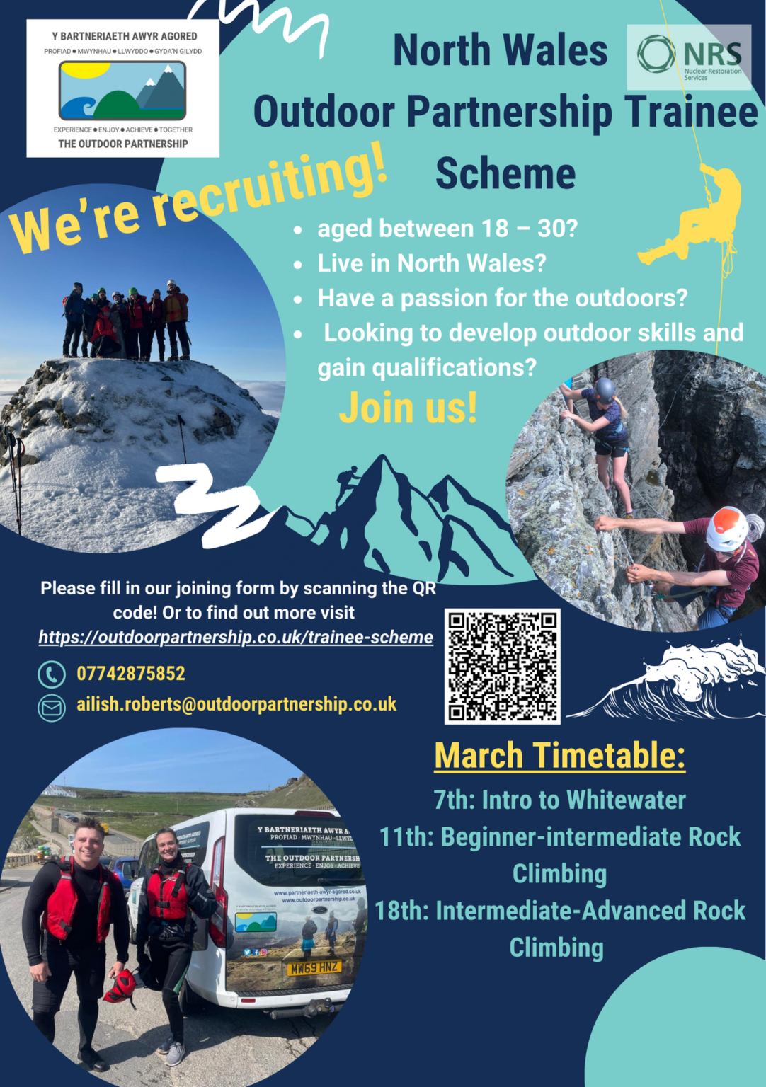Trainee Scheme - The Outdoor Partnership